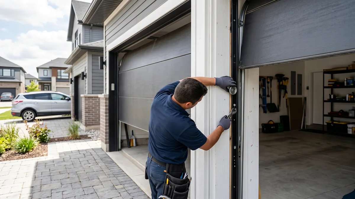 Garage Door Off Track Repair (Same-Day, GTA) | Royal Garage Doors
